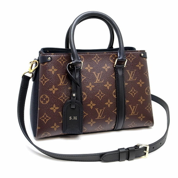 Louis Vuitton | Bags | Louis Vuitton Soufflot Nv Bb Monogram Black ...